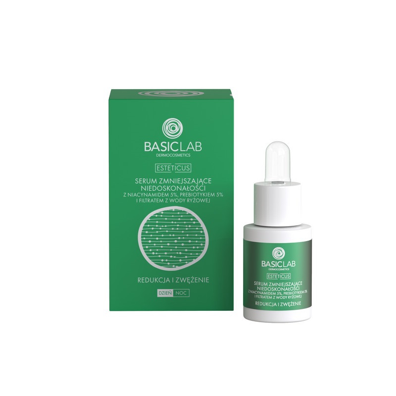 BASICLAB - BASICLAB Serum zmniejszające niedoskonałości z Niacynamid ...