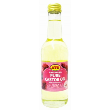 KTC - KTC Pure Castor Oil Olej rycynowy 250 ml - Lupa Kosmetyczna