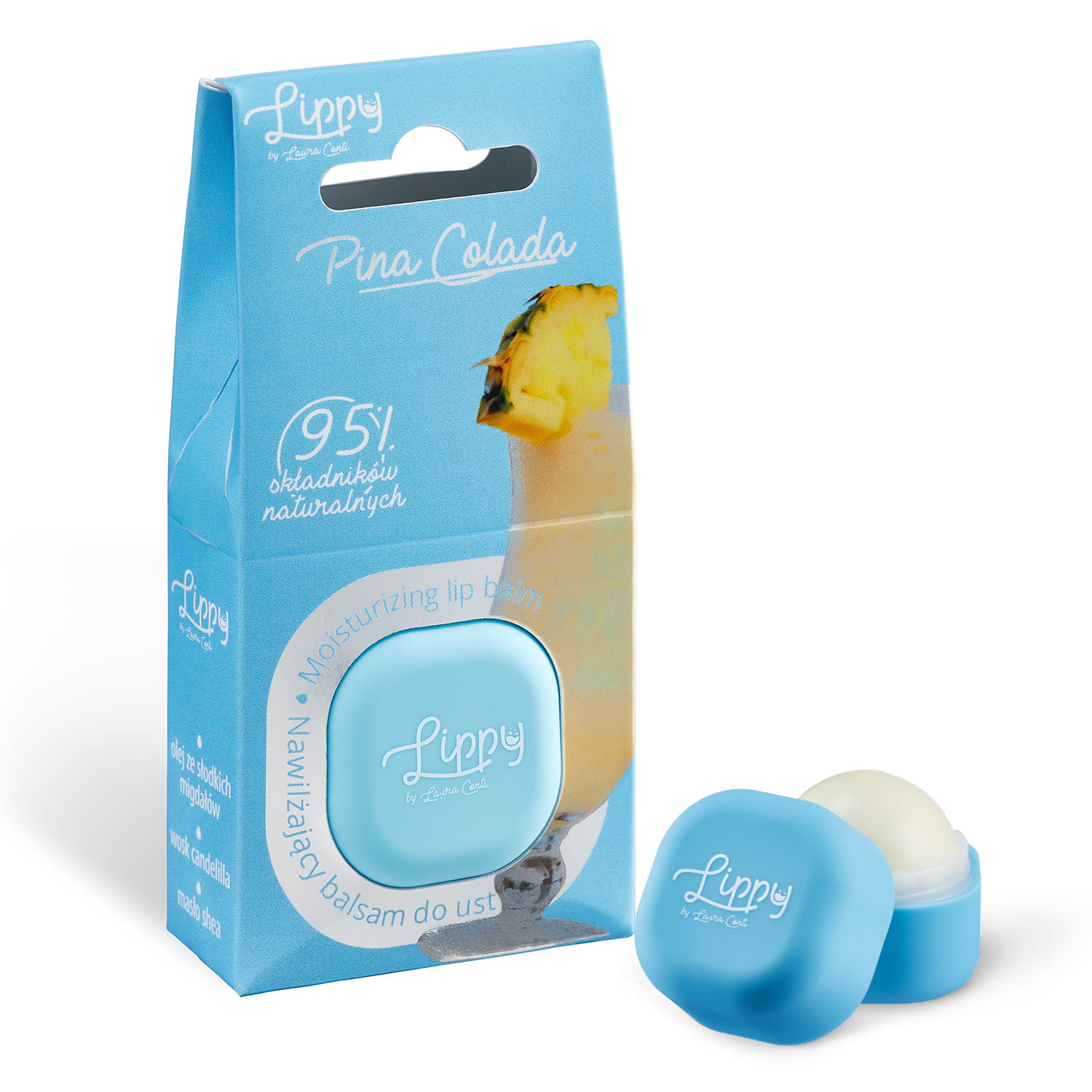 Laura Conti - Laura Conti LIPPY Balsam do ust Pina Colada - Lupa ...