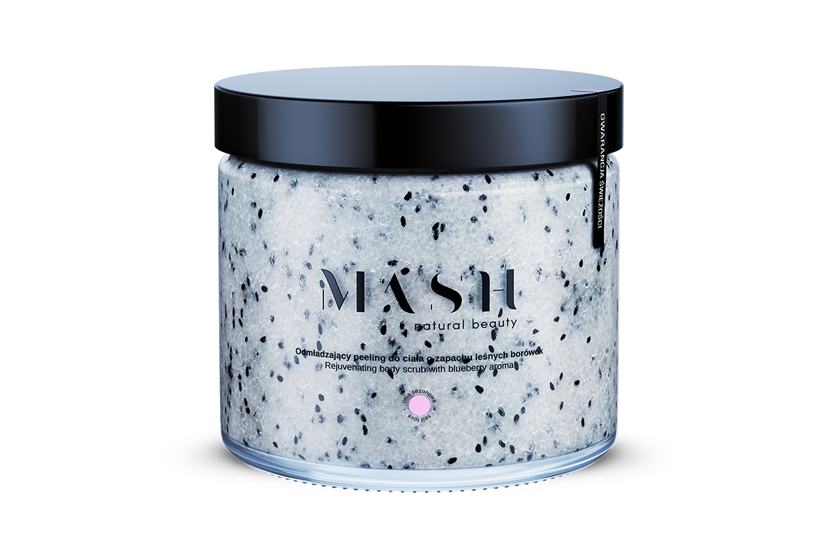 MASH Natural - MASH Natural Odmładzający peeling o zapachu leśnych b ...