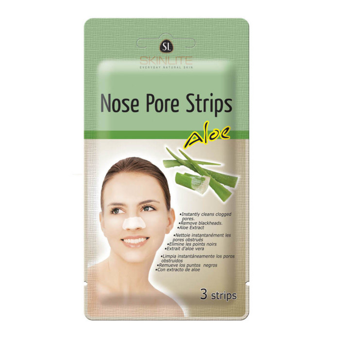 SKINLITE - Skinlite, Plastry na nos Aloes - Lupa Kosmetyczna