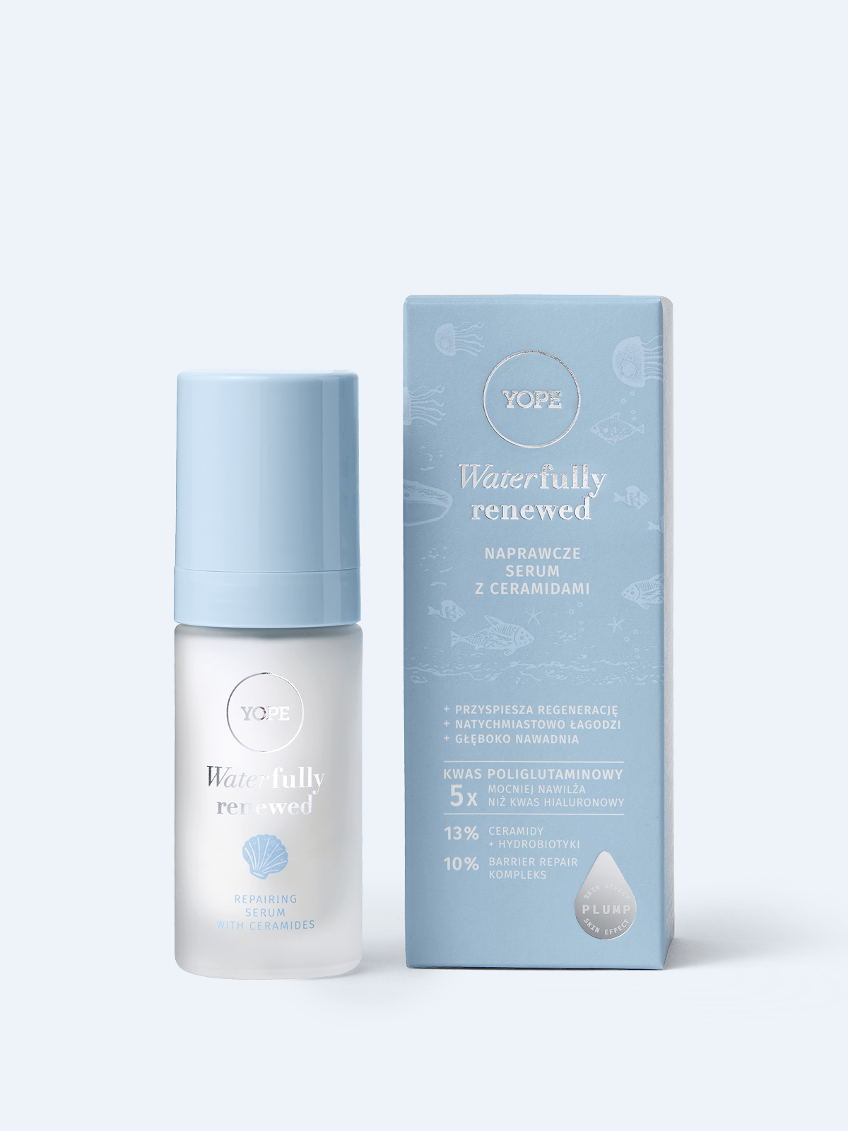 YOPE - Yope Waterfully renewed naprawcze serum do twarzy z ceramidam ...